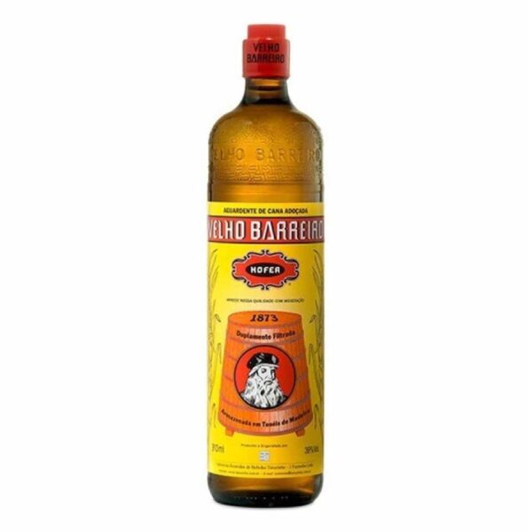 CACHACA VELHO BARREIRO 910cc - Venta de Vinos La Finca